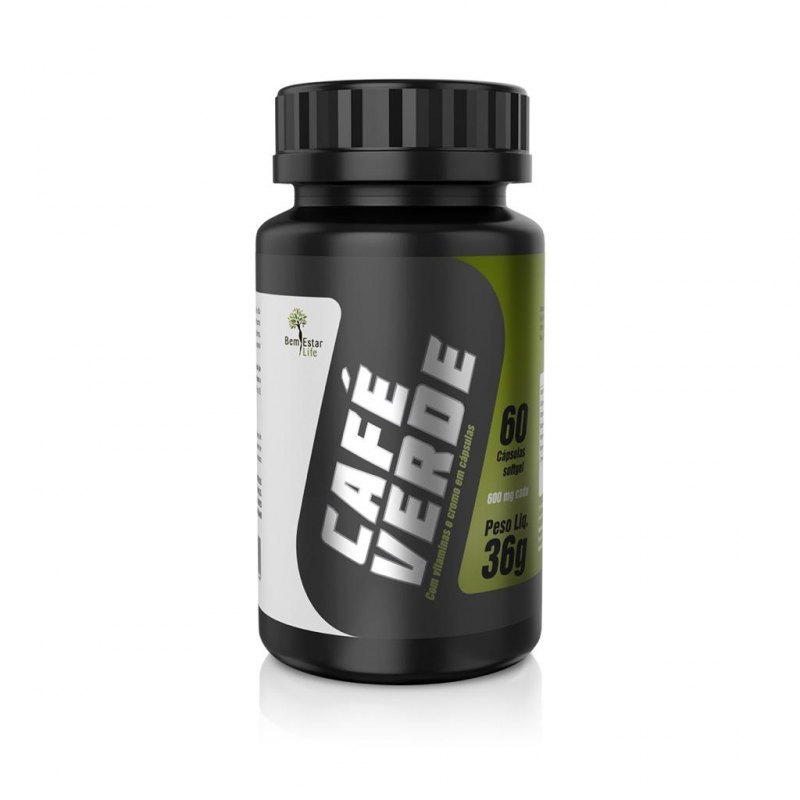 Café Verde 60 Caps - Bem Estar Life Recife - Loja Virtual